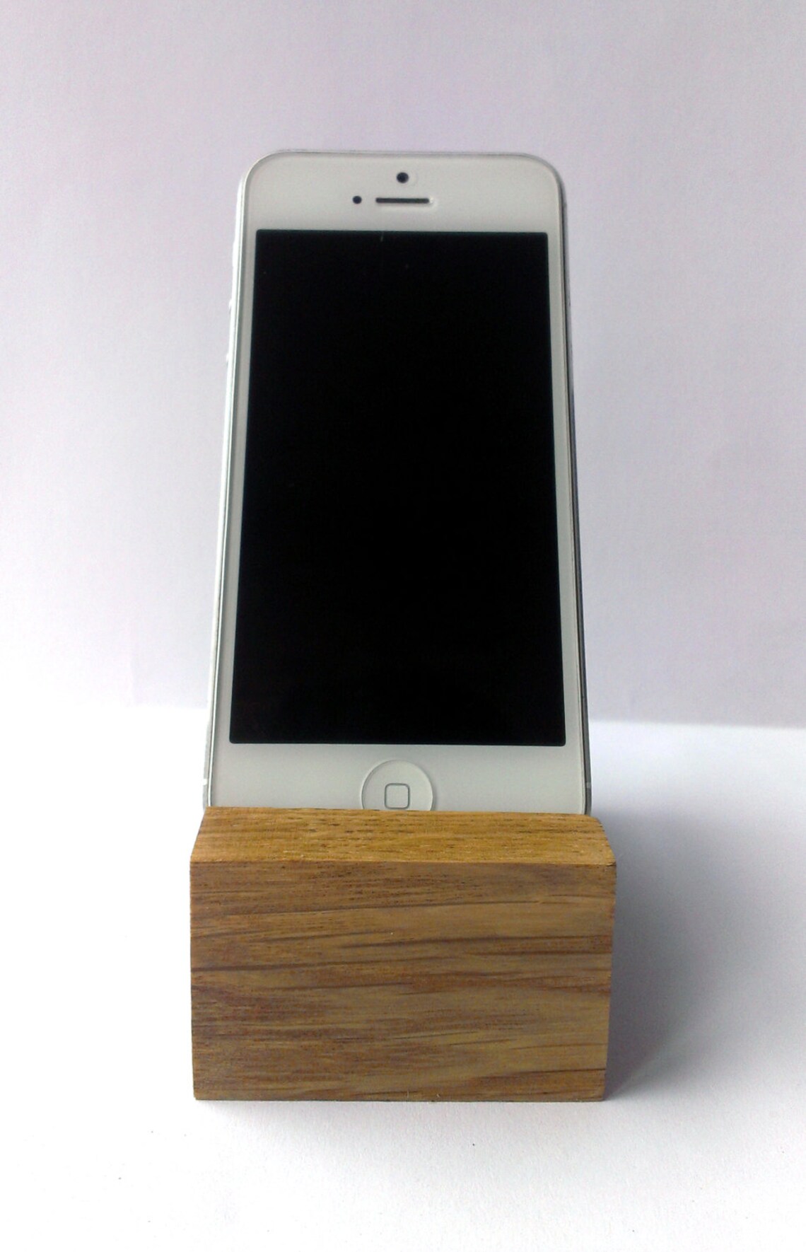 Oak Wood iPhone Smart Phone Desk Stand Holder iPhone Wood - Etsy