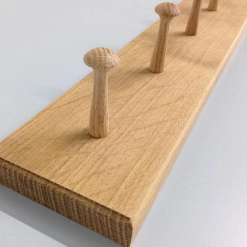 Peg Rack With Knobs - Etsy UK