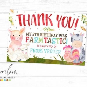 Farm Animal Birthday Party Printable Decor Package, Barnyard Birthday ...