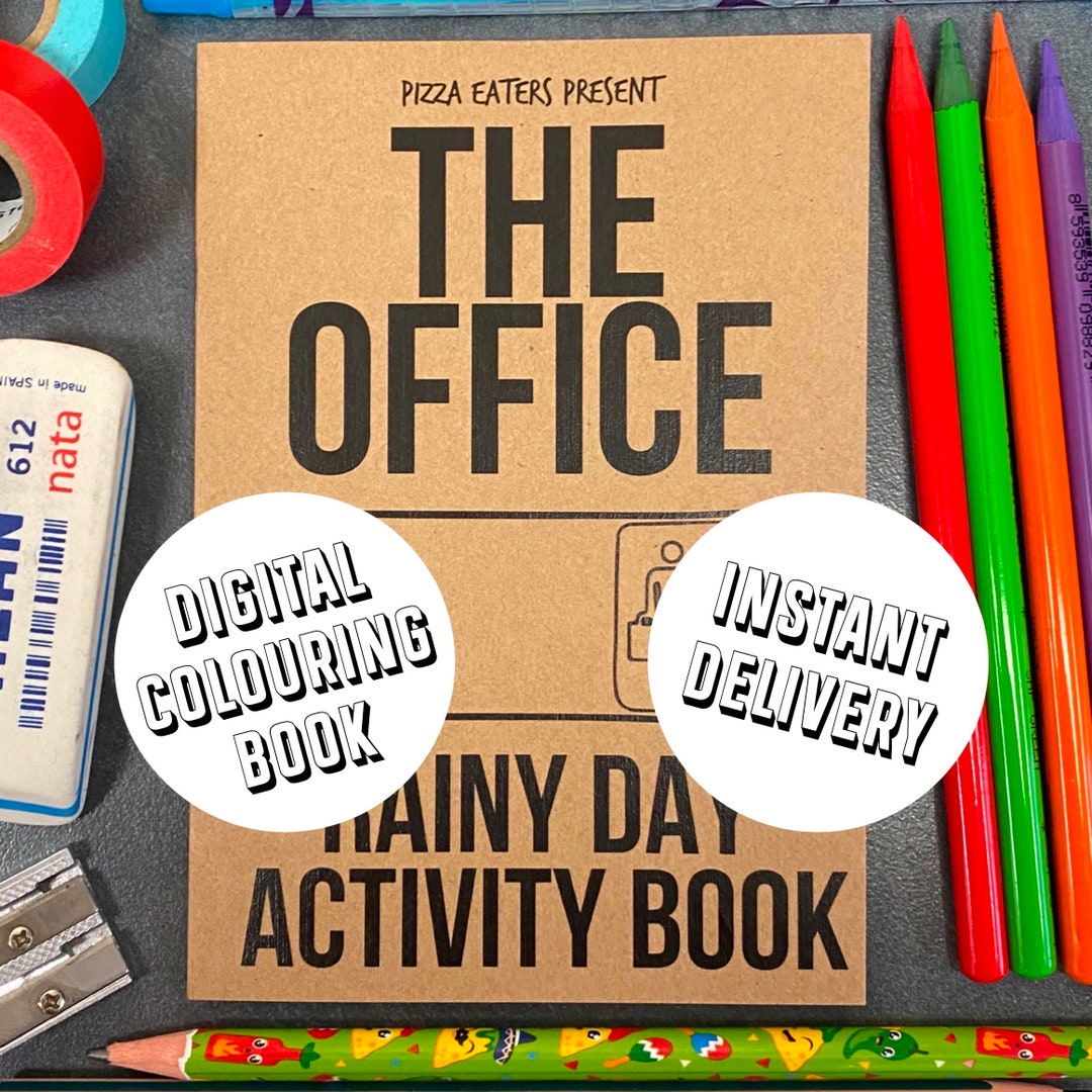 The Office Rainy Day Activity Book digital Edition ' - Etsy