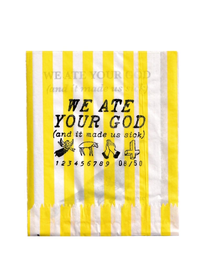 We Ate Your God (and It Made Us Sick) #3 - Etsy