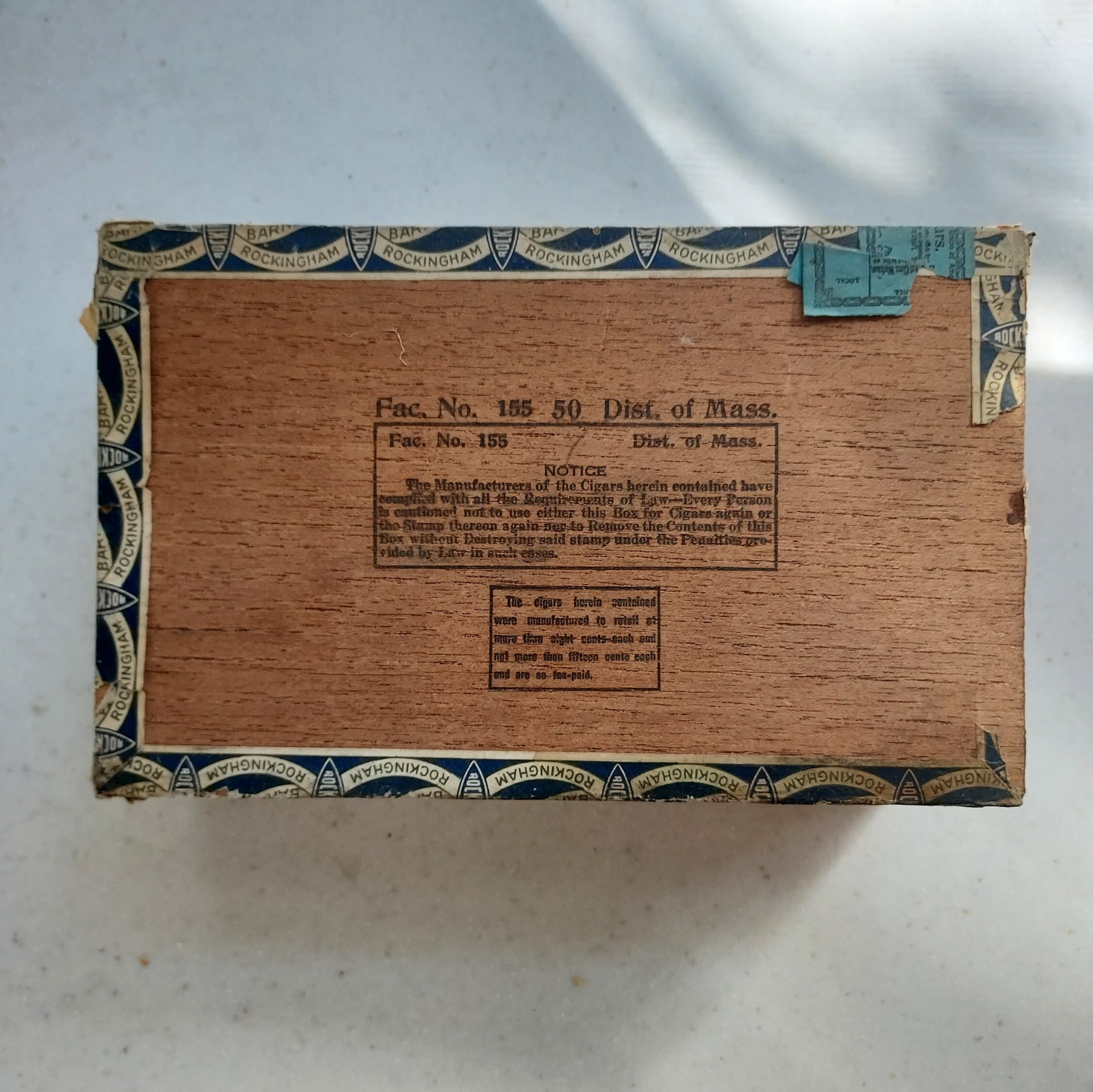 Vintage Cigar Box, Wooden Cigar Box - Etsy