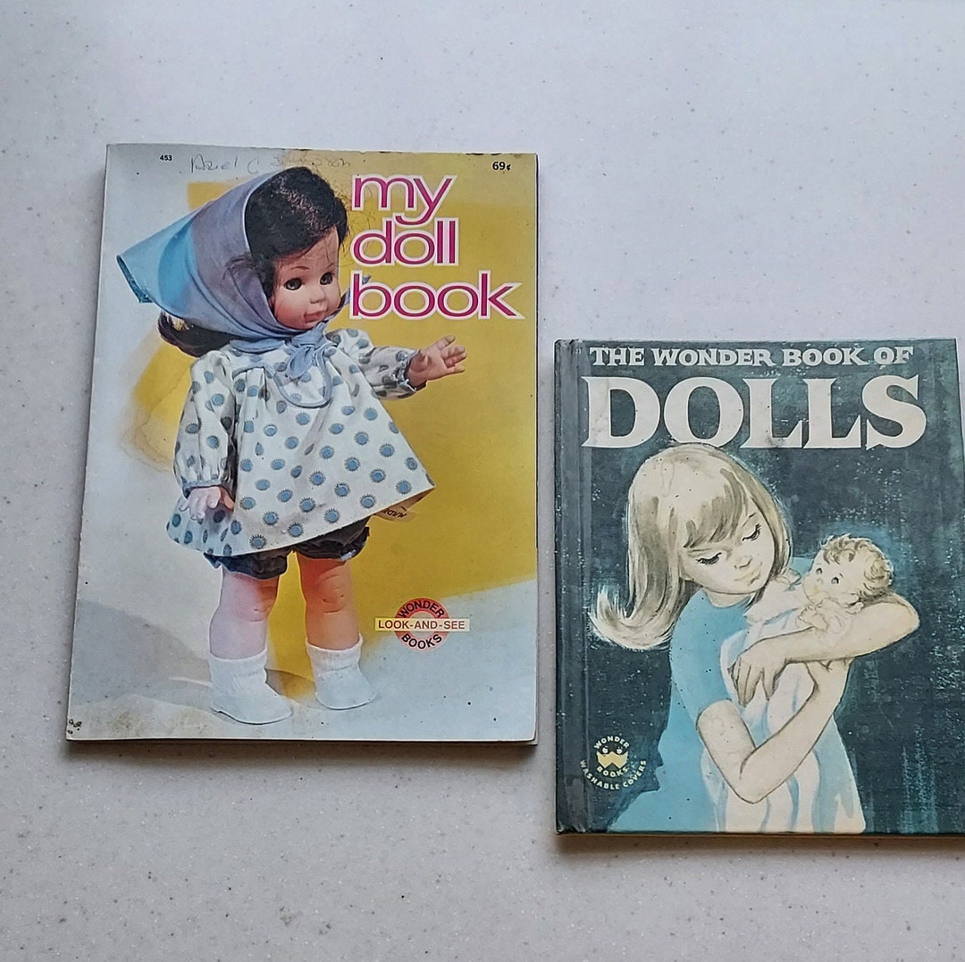 2 Vintage Doll Story Books, the Wonder of Dolls and My Doll Book - Etsy