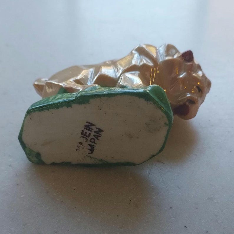 Porcelain Cubist Lion Toothpick Holder - Etsy
