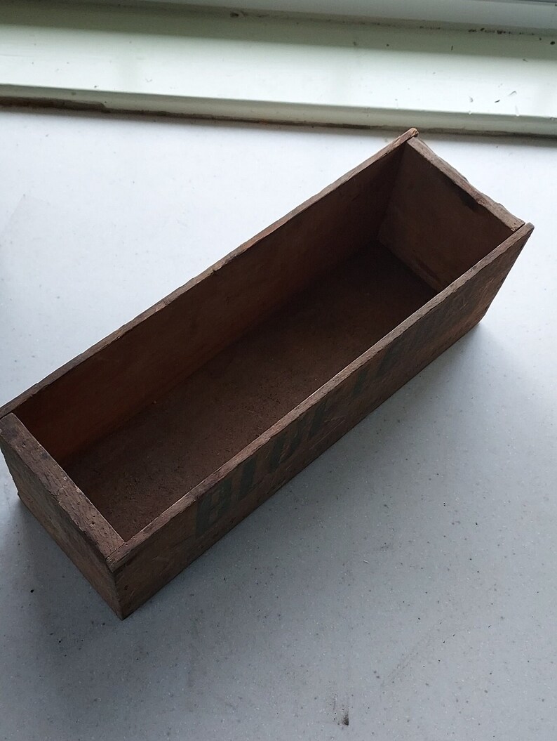 Blue Label Wooden Cheese Box - Etsy