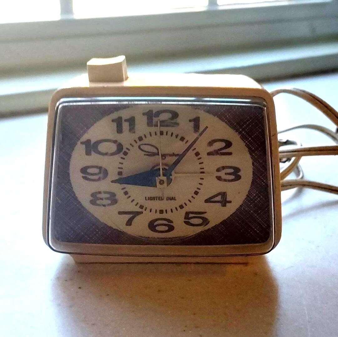 1950s Electric Ingram Alarm Clock - Etsy