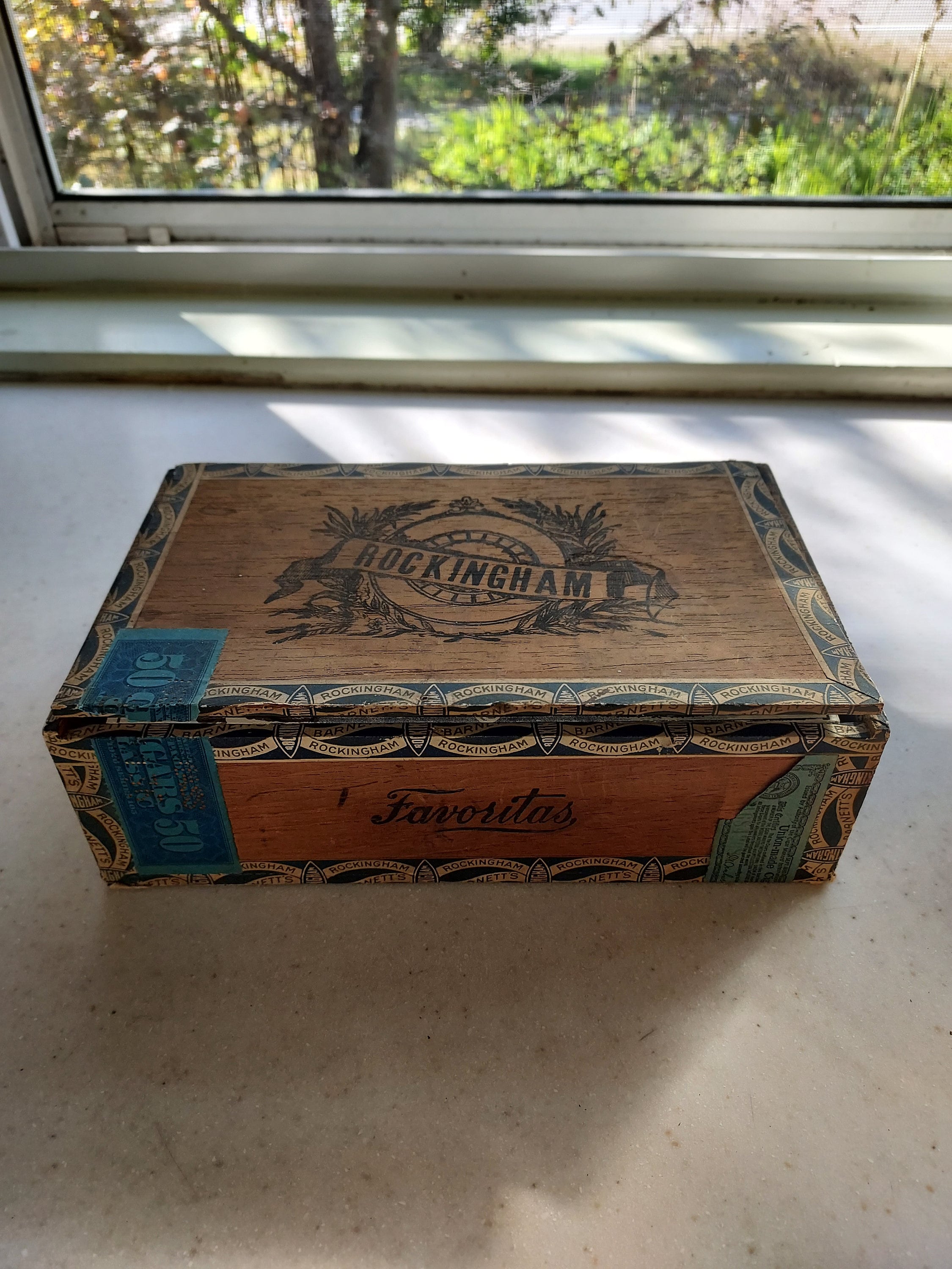 Vintage Cigar Box, Wooden Cigar Box - Etsy