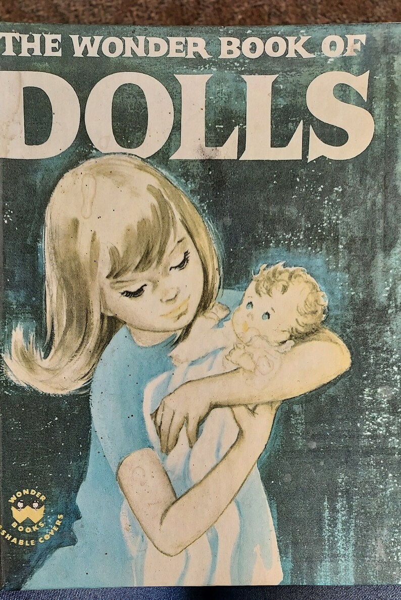 2 Vintage Doll Story Books, the Wonder of Dolls and My Doll Book - Etsy
