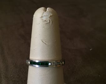 Rose Pin Brooch White 1960s Plastic Silvertone Green Bridal | Etsy