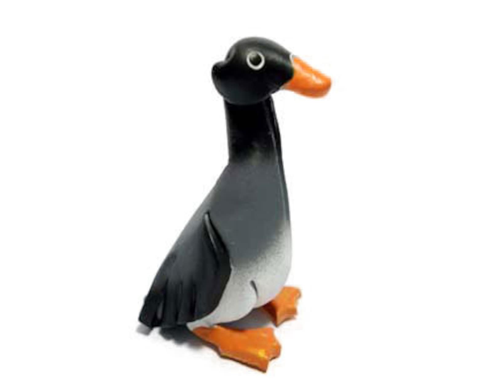 Personalized Leather Duck Keyring, Animal Keychain - Etsy