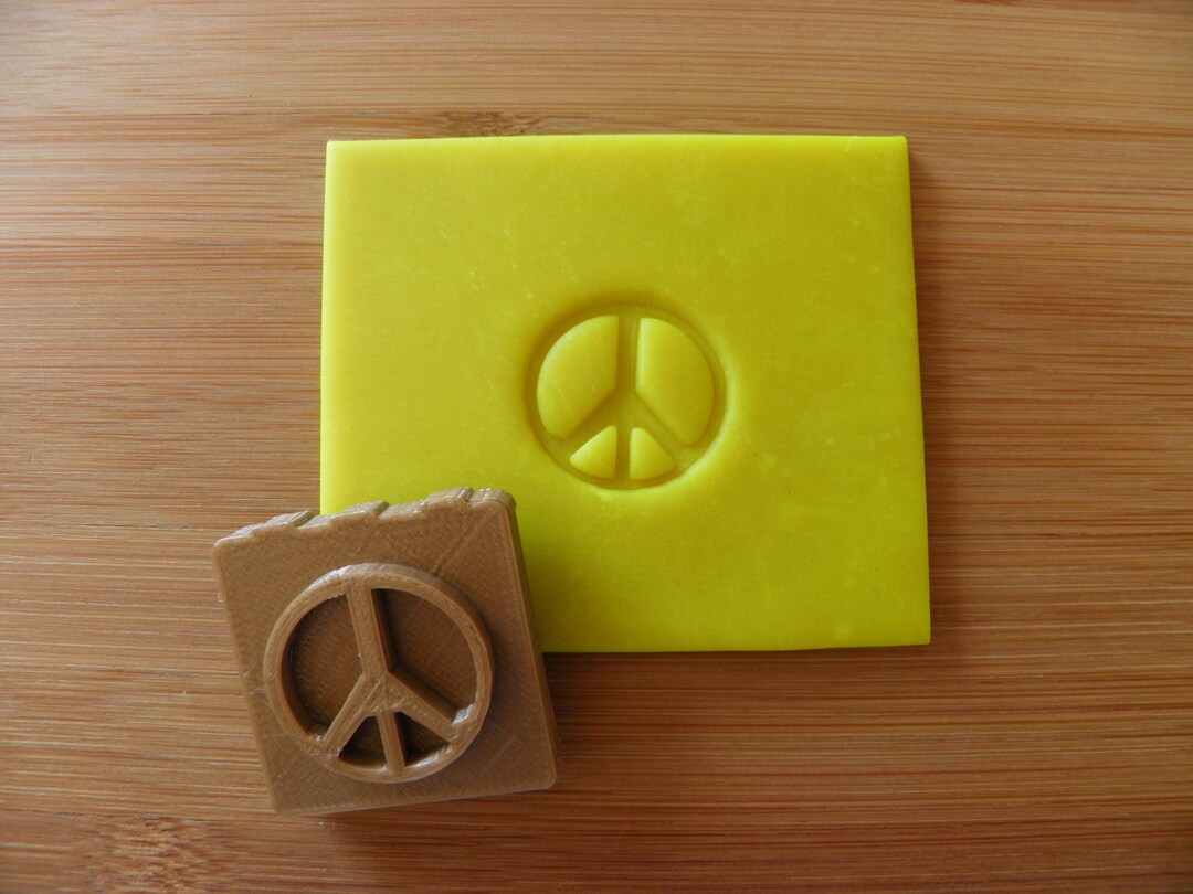 Peace Sign Stamp for Many Uses - Etsy
