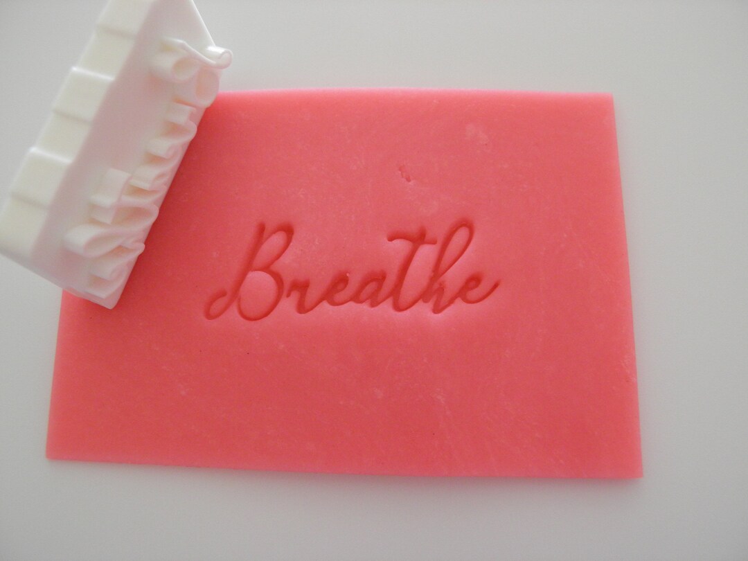 Breathe Soap Stamp - Etsy