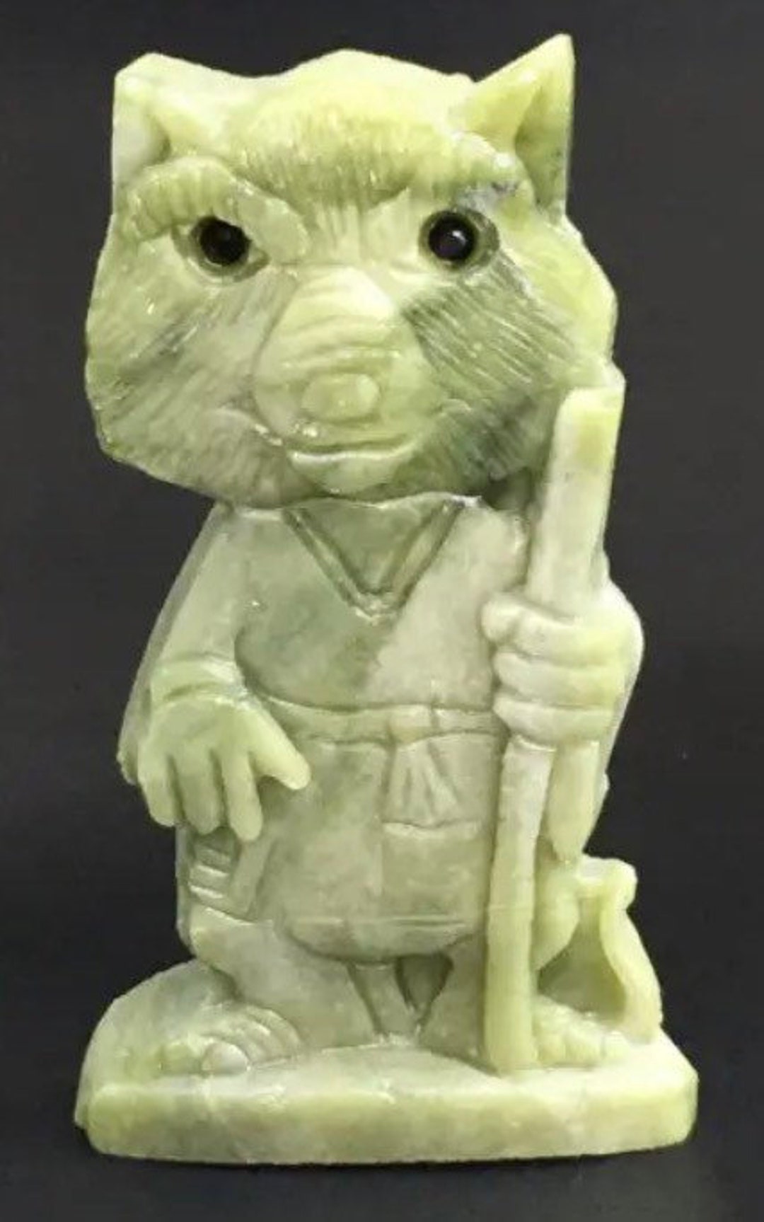 67g Carved Serpentine Master Splinter Karate Rat Ninja Turtles - Etsy
