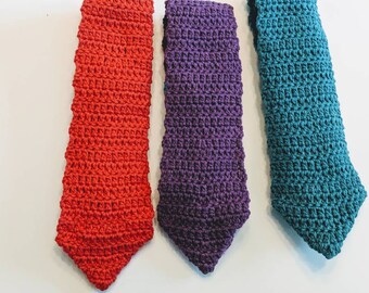 Men's Crochet Necktie Pattern Only | Etsy
