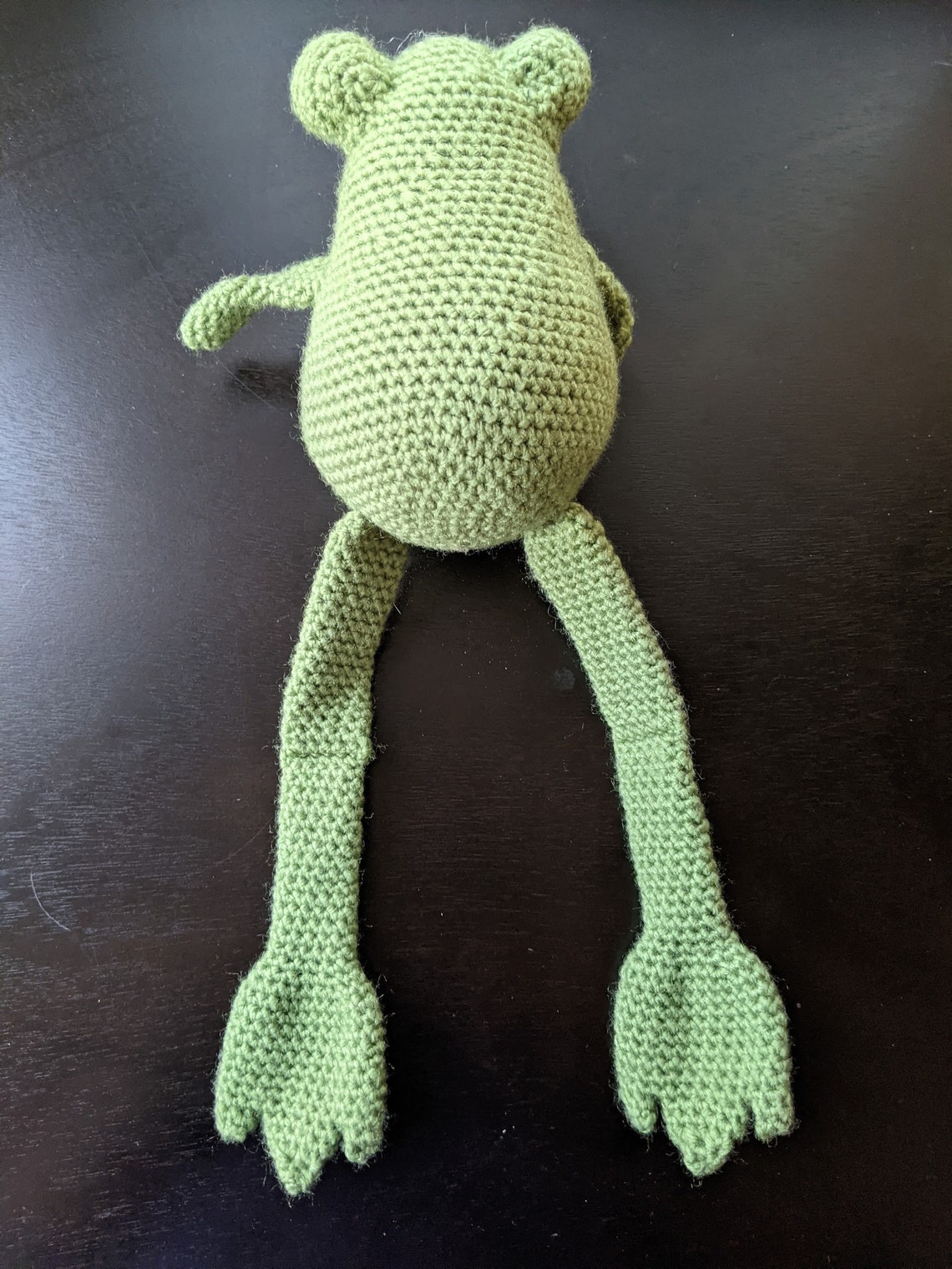 Grumpy Weighted Frog Crochet Pattern Pattern ONLY - Etsy