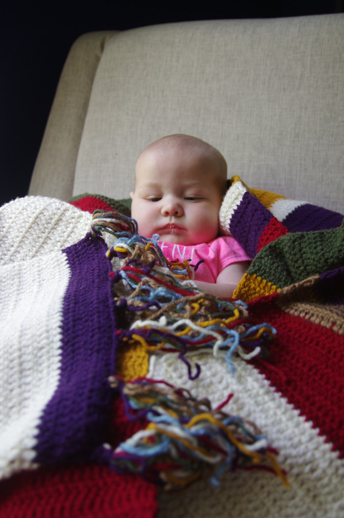 Extra Large Super Scarf Dr. Who Scarf Based off of the Authentic BBC ...