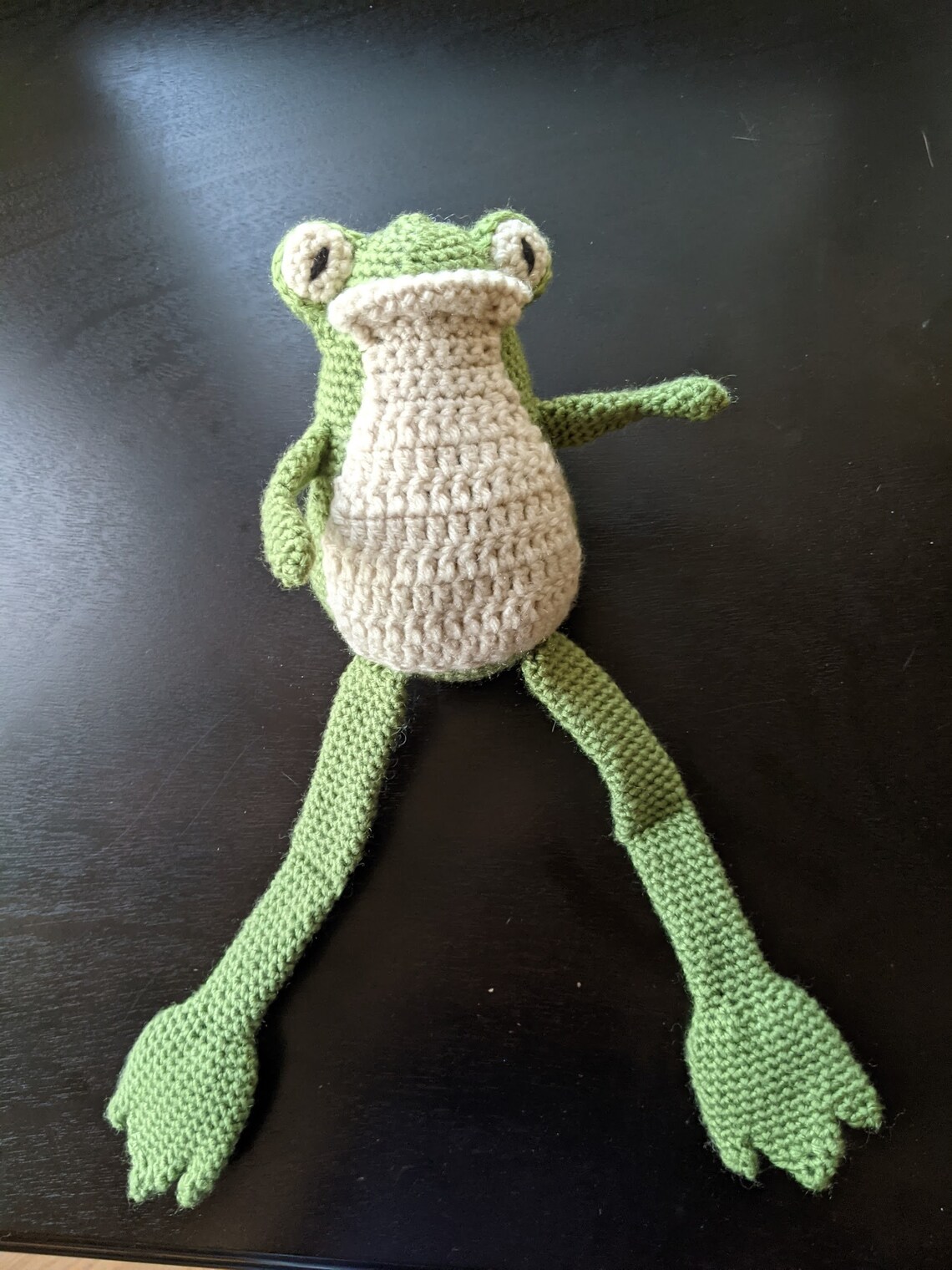 Grumpy Weighted Frog Crochet Pattern Pattern ONLY - Etsy