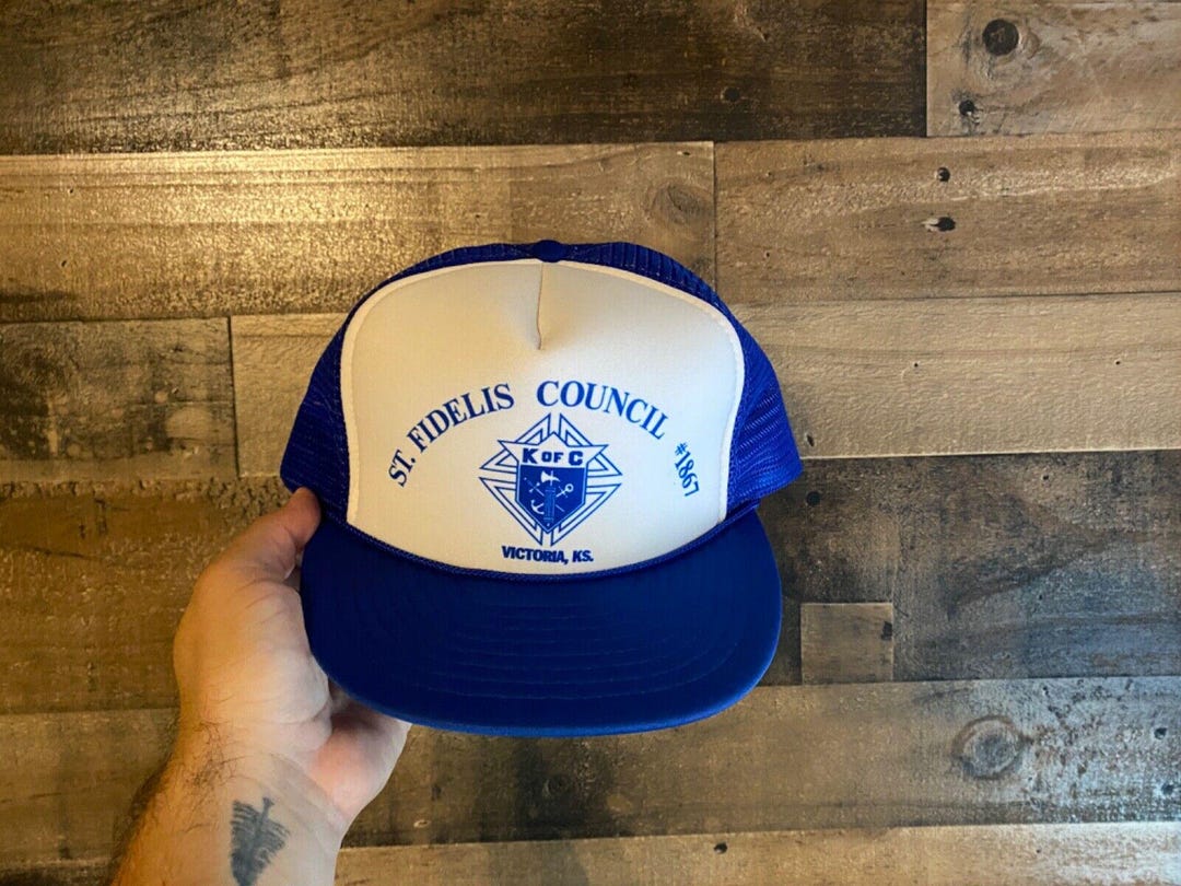 Knights of Columbus Snapback Hat Foam Front Rope Cap Victoria Kansas St ...