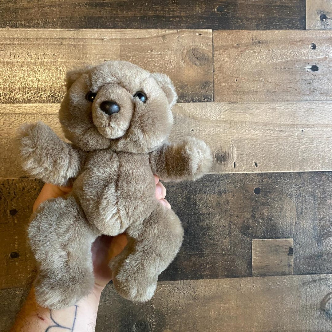 Applause Groundhog 1987 Stuffed Animal Plush Toy 8" Small Cuddly ...
