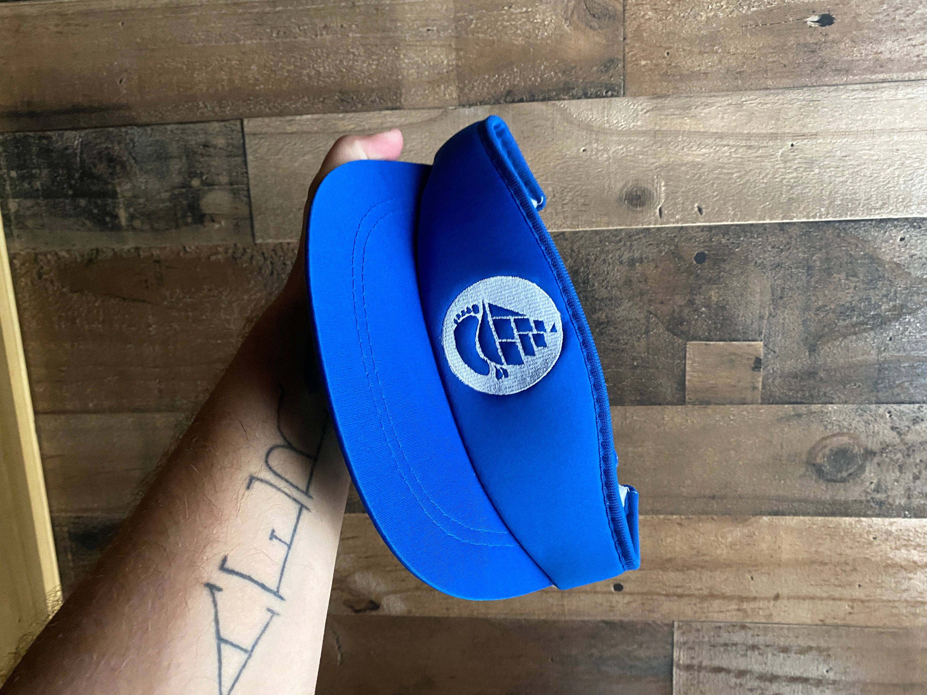 Barefoot Boat Visor Foam Front Hat Cap Mens Ship Cushioned Headband ...
