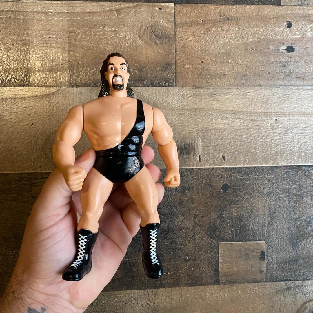 The Giant Wrestling Action Figure 1998 Osft 7 Wrestler Big Show Paul Wright WCW WWE WWF Vtg - Etsy