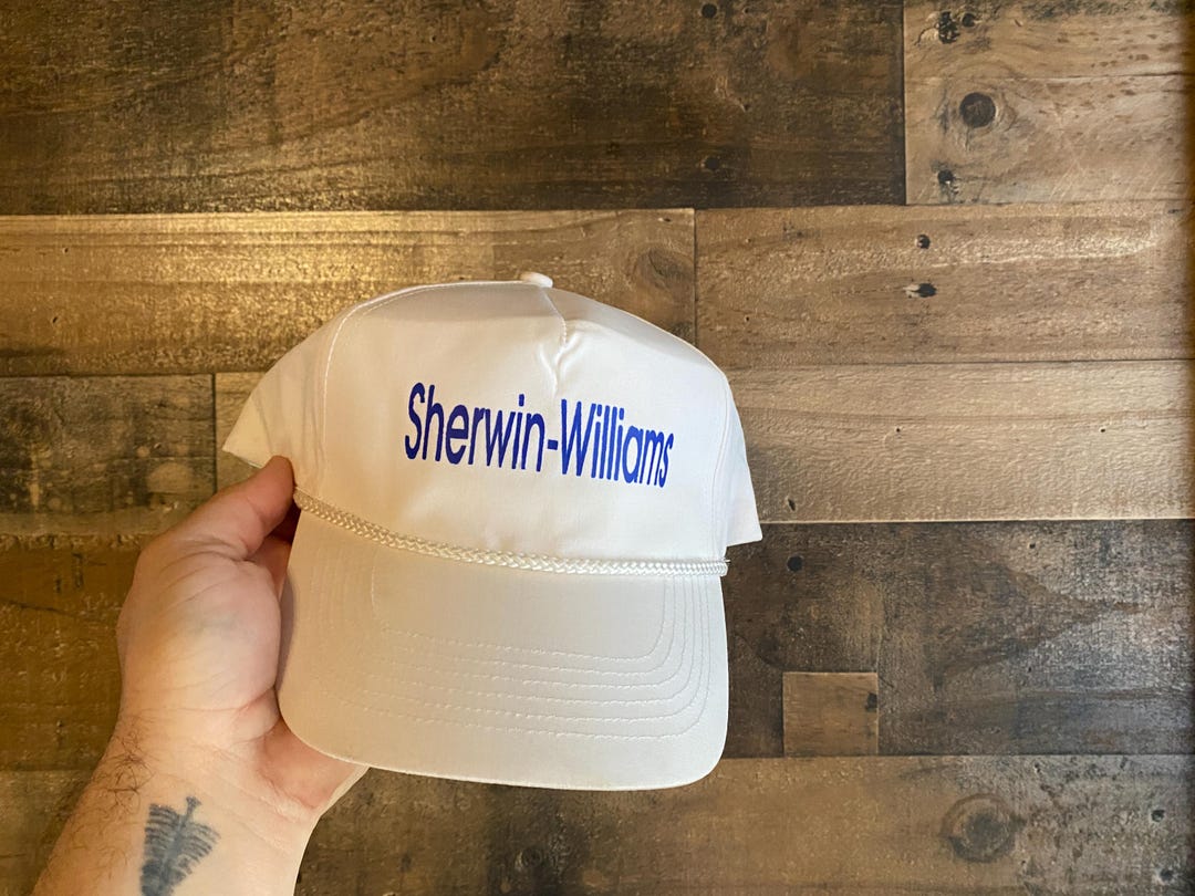 Sherwin Williams Snapback Hat True Vintage Rope Cap Adult Mens Dad ...
