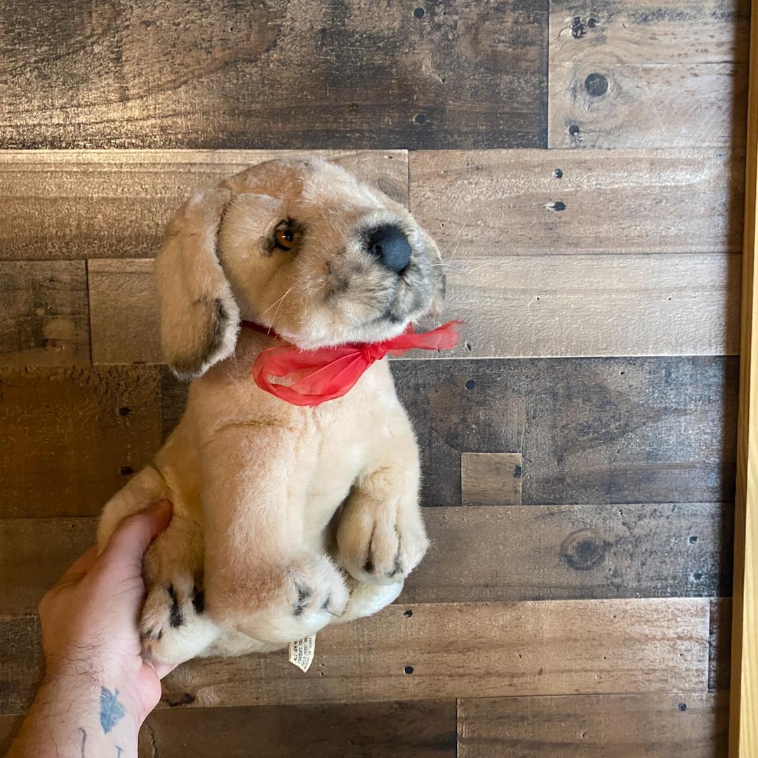 Fancy Zoo Plush Dog Large Stuffed Animal 15" Big Lab Puppy Labrador ...