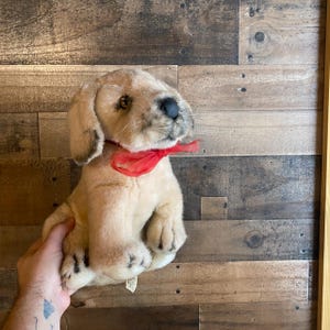 Fancy Zoo Plush Dog Large Stuffed Animal 15" Big Lab Puppy Labrador ...