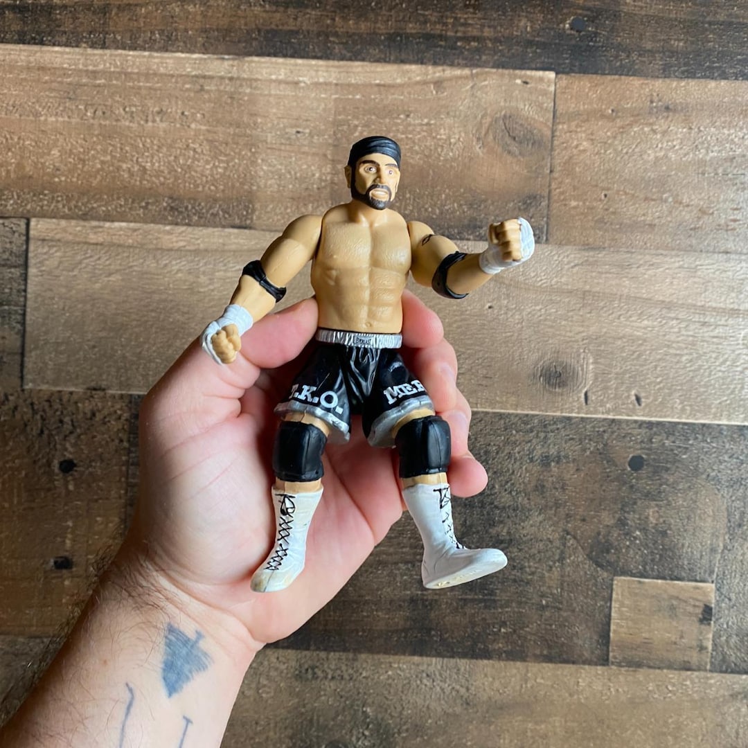 Marc Mero Wrestling Action Figure True Vintage 1998 Jakks 6" Wrestler ...