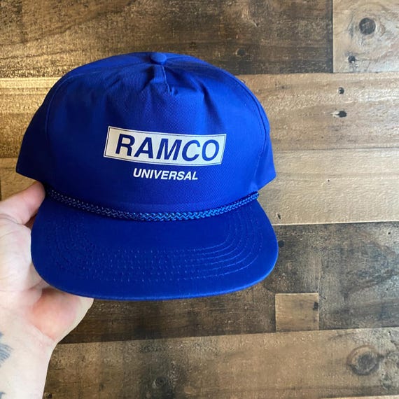 Ramco Universal Snapback Hat Thick Rope Cap 80s 90s A… - Gem