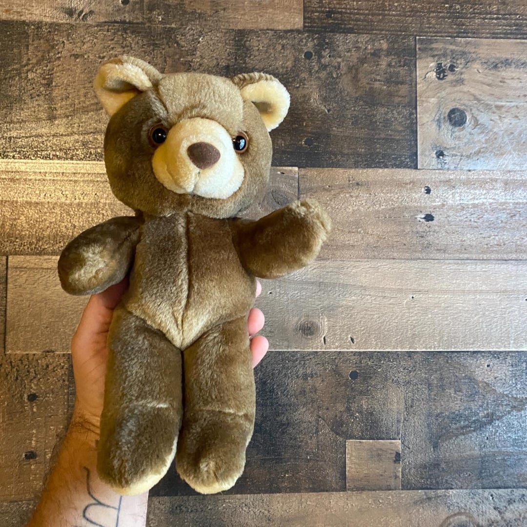 Animal Fair Plush Bear Stuffed Animal 11" Teddy Cute Cuddly Kids Baby ...