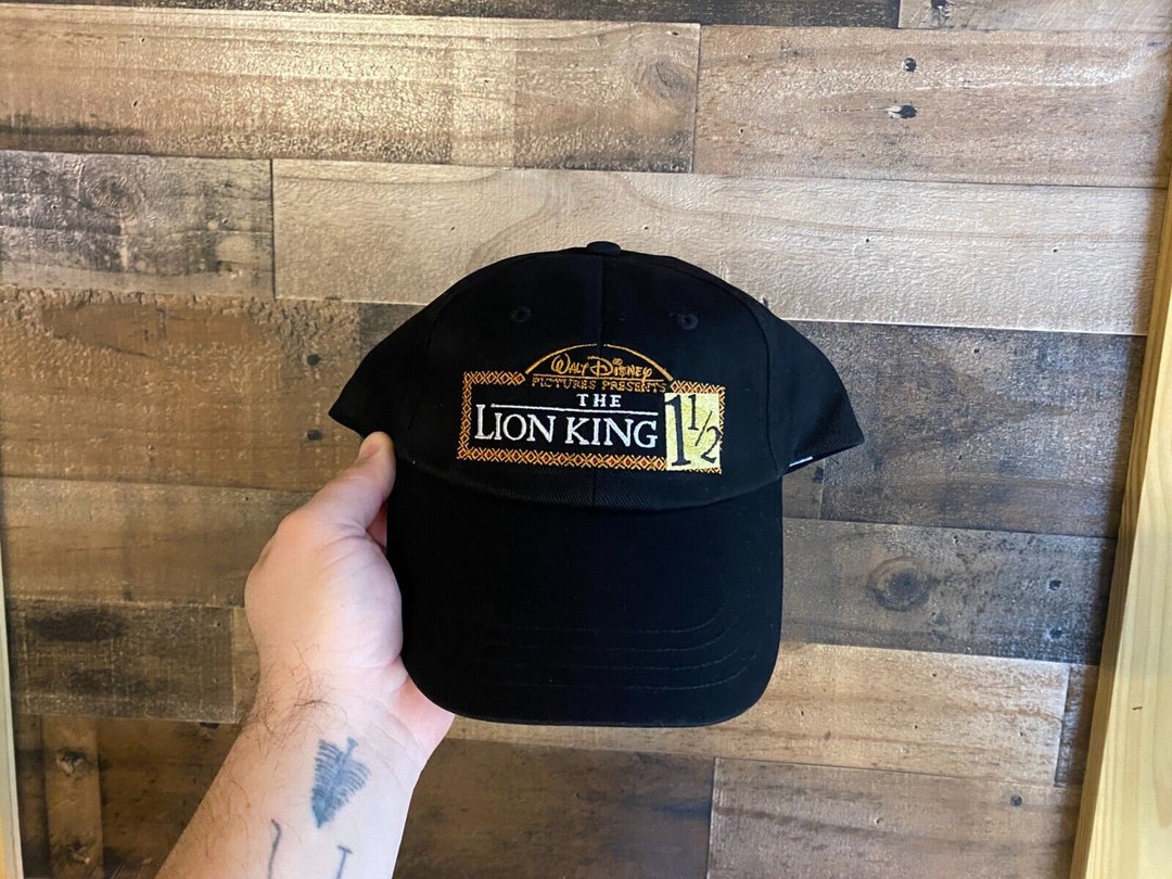 The Lion King 1 1/2 Strapback Hat 2004 Movie Cap Disney Film Sewn ...