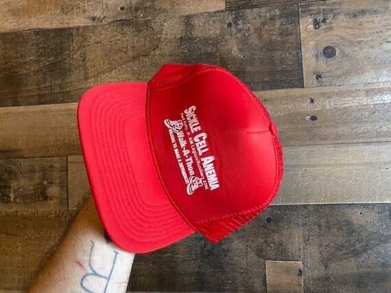 Sickle Cell Anemia Snapback Hat Foam Front Rope Cap W… - Gem