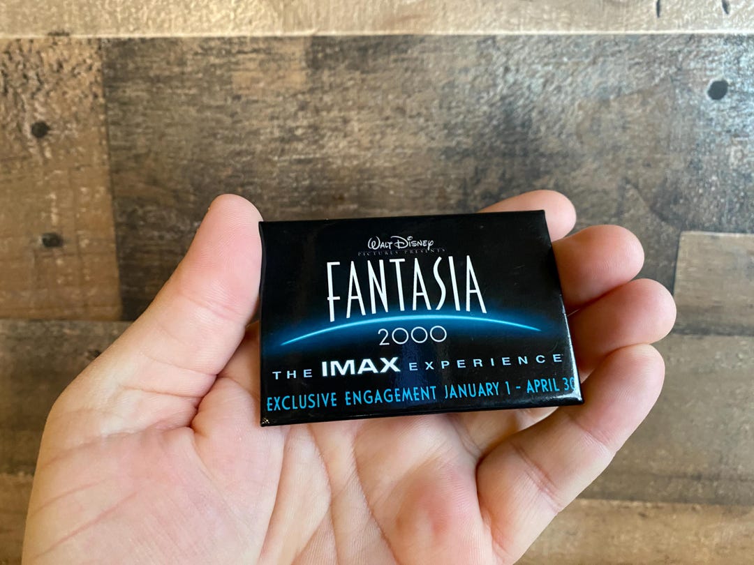 Fantasia Pin True Vintage 2000 the IMAX Experience Walt Disney Movie ...