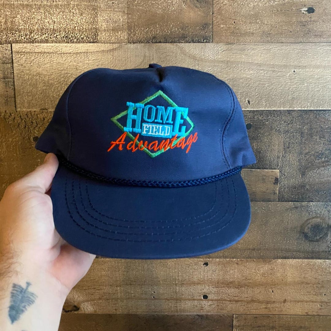 Home Field Advantage Snapback Hat Rope Cap Fontanelle USA Made 6 7/8 ...
