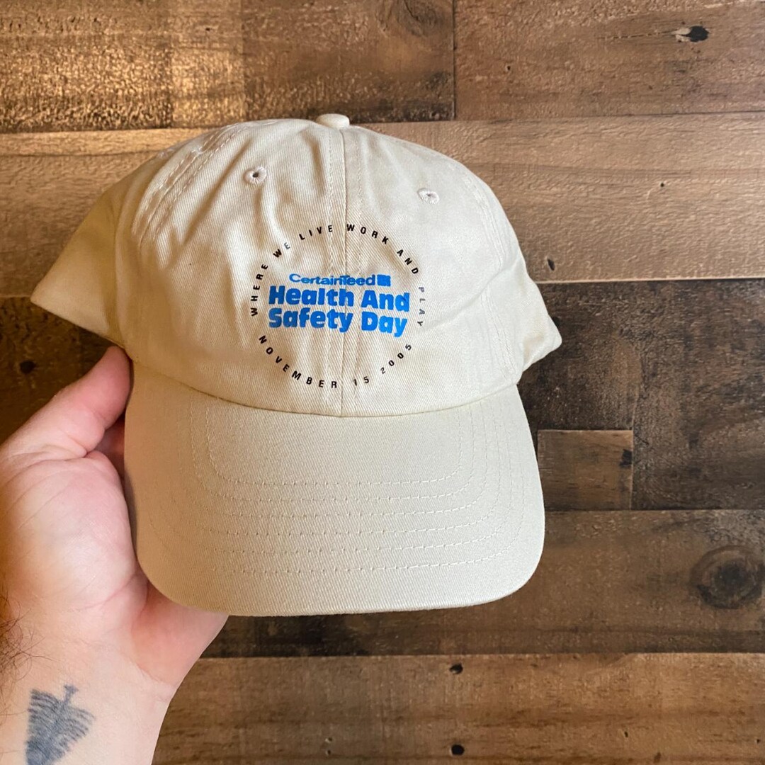 Certainteed Hat Adult Mens Womens Dad Mom Cap Health Safety Day 2005 ...