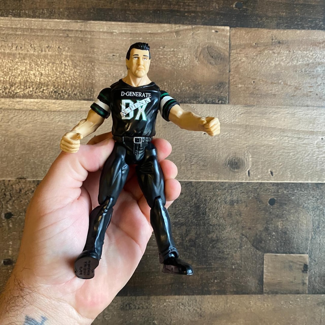 Shane Mcmahon Wrestling Action Figure 1999 Jakks 7" Wrestler D-generate ...