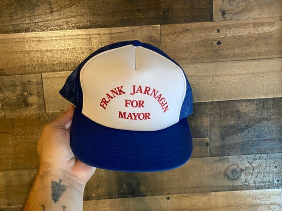 Frank Jarnagin For Mayor Snapback Hat Foam Front Cap … - Gem