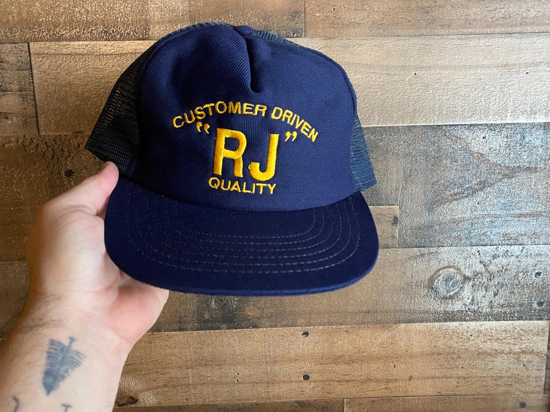 Customer Driven RJ Quality Snapback Hat Trucker Cap USA Made Dad High ...