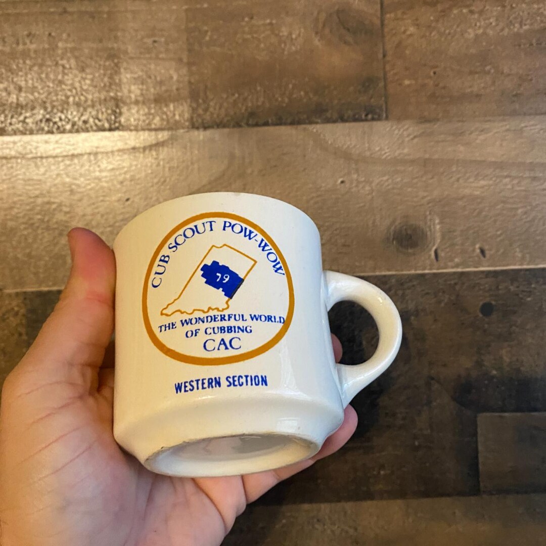 Cub Scout Pow Wow Coffee Mug 1979 Cup Western Section CAC the Wonderful ...