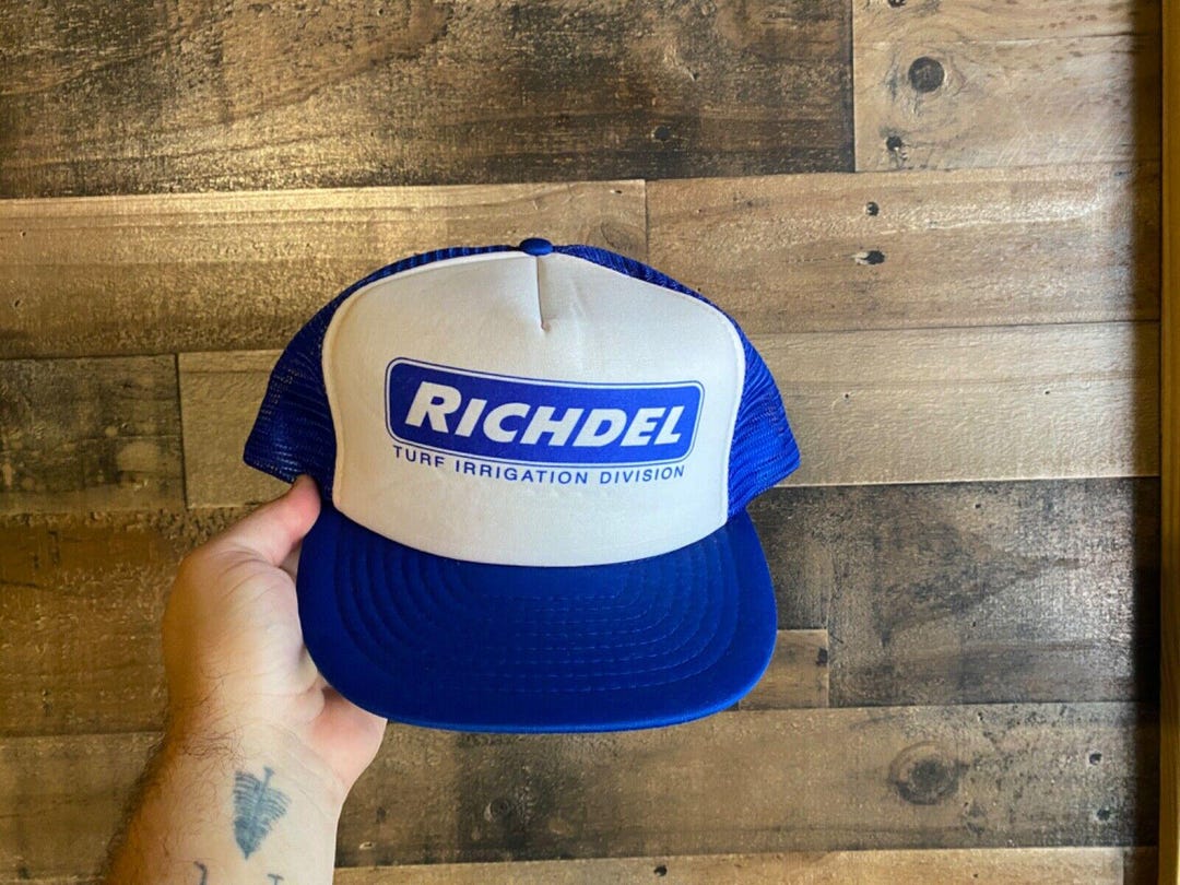 Richdel Snapback Hat Foam Front Cap Trucker Turf Irrigation Division ...