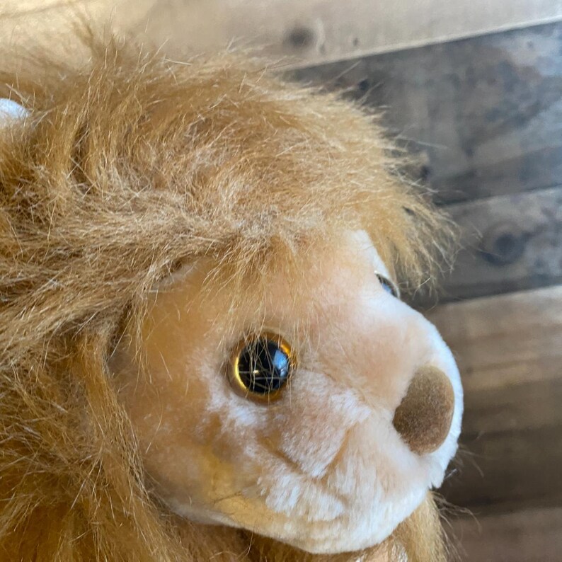 Kelly Trading Lion Stuffed Animal Plush 11" King of the Jungle Fuzzy ...