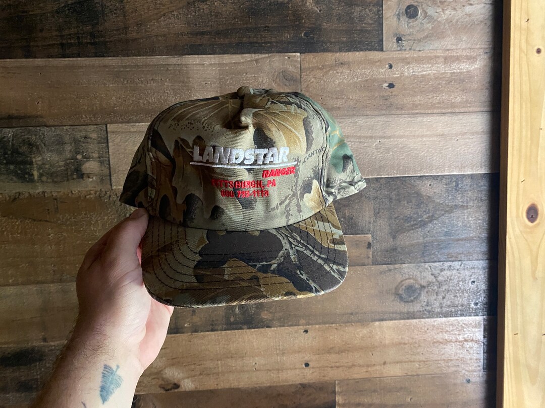 Landstar Ranger Snapback Hat Cap Camo Realtree Pittsburgh Pennsylvania ...