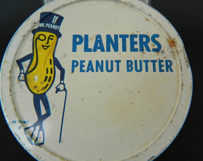 Rare Planters Peanut Butter Jarvintage Mr. Peanut Planters - Etsy
