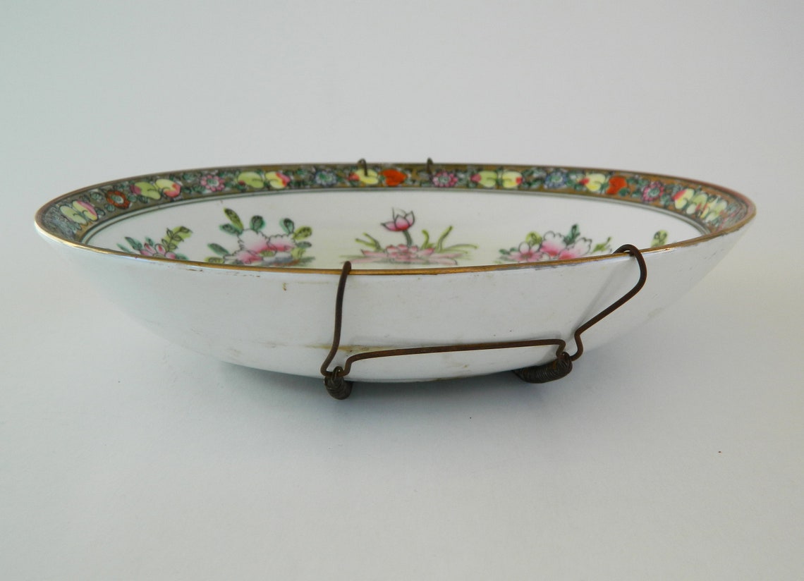 Vintage Hand Painted China Porcelain Bowl Vintage Floral - Etsy