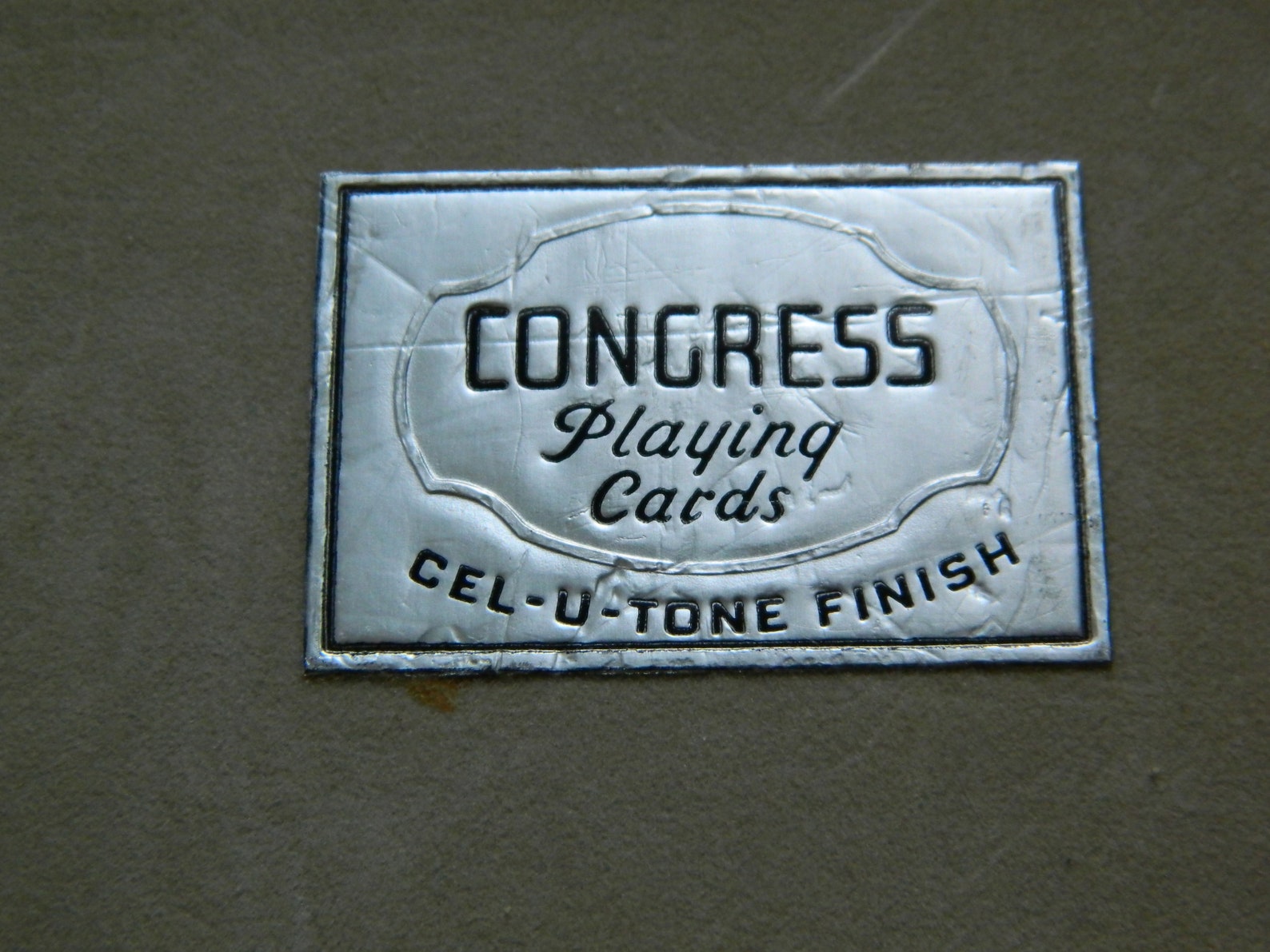 Vintage Playing Cards, Congress Floral Double Deck Playing Cards ...