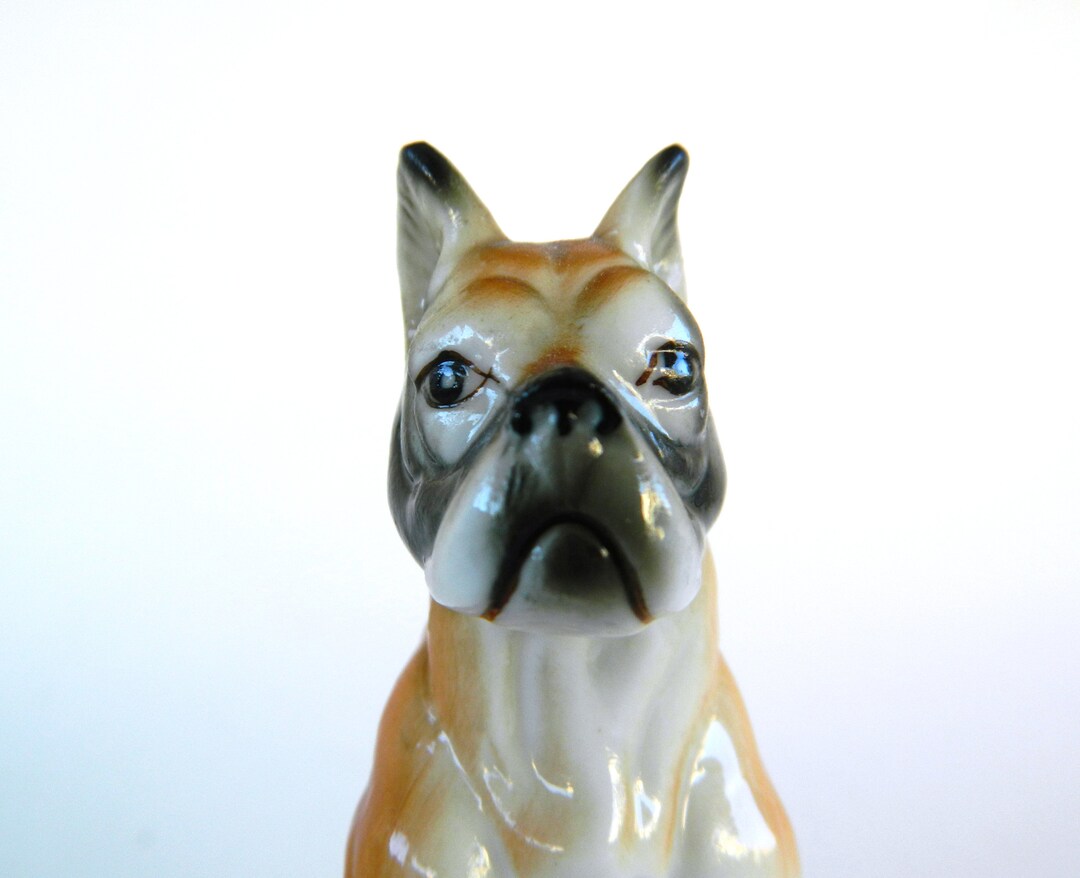 Vintage Ceramic Decorative Dog Antique Figurineretro Ceramic - Etsy