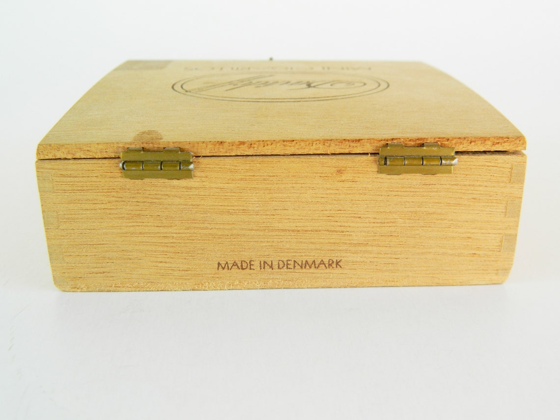 Vintage Wooden Cigar Box Davidoff ,vintage Empty Cigar Box,vintage ...