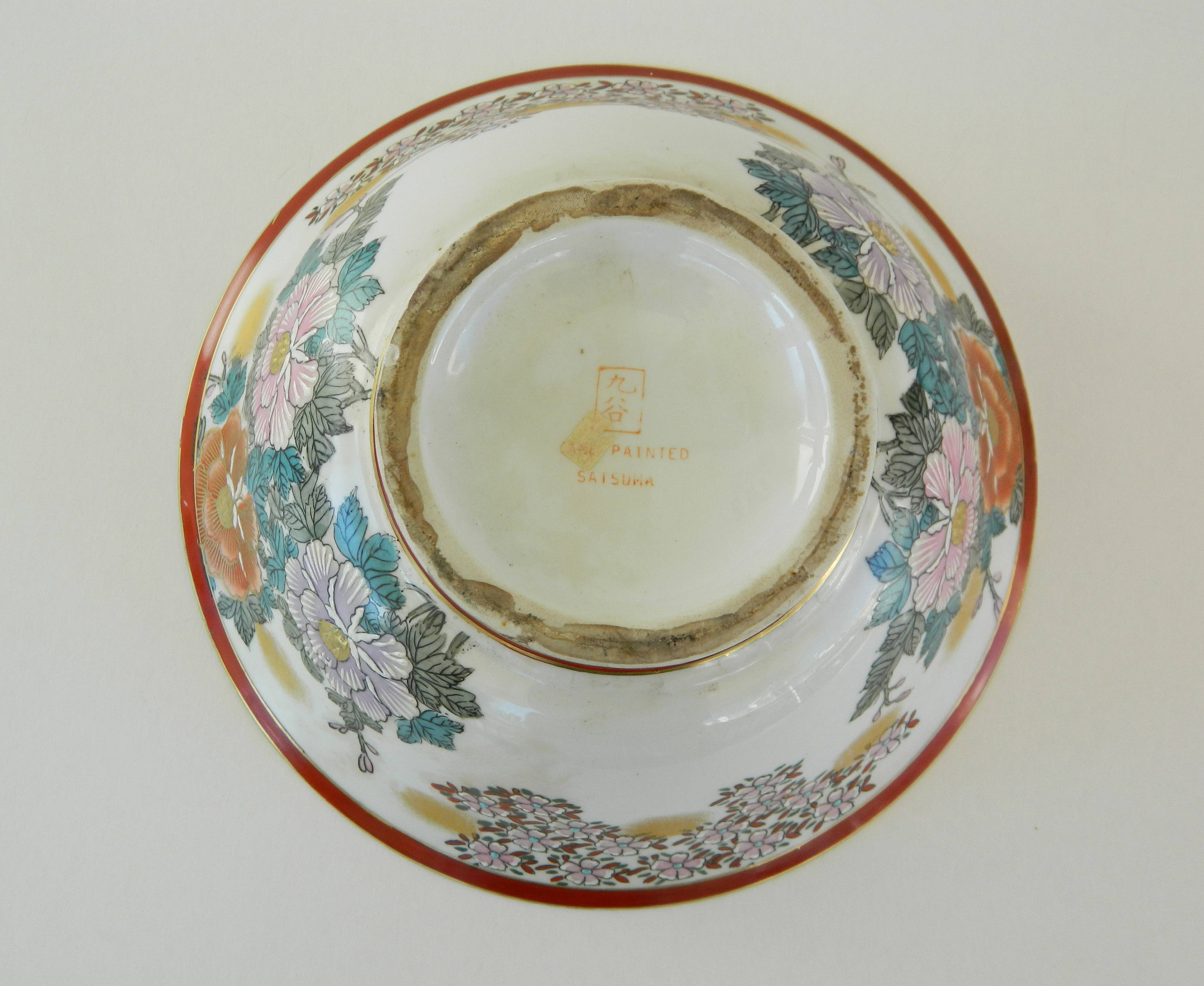 Vintage Satsuma Bowl,satsuma Plate,antique Collectible Satsuma Plate ...