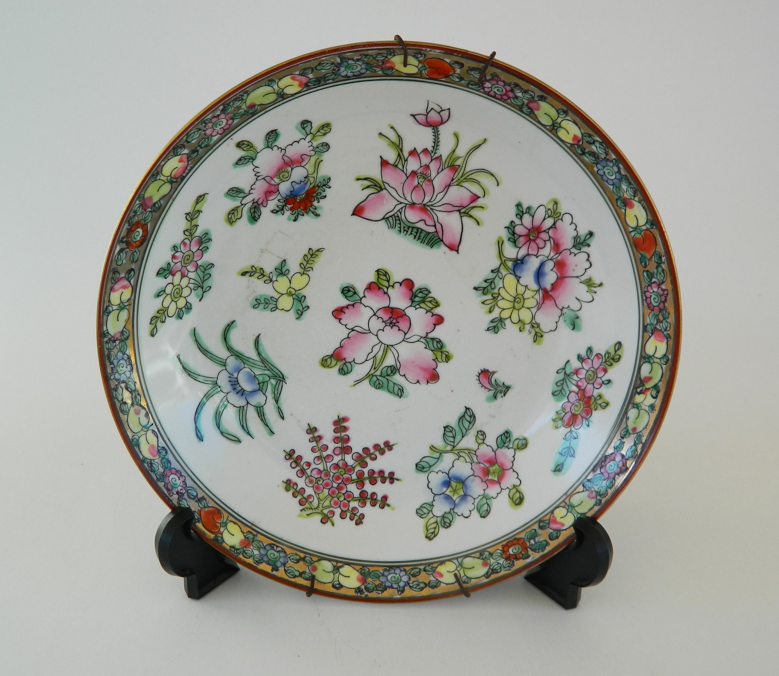Vintage Hand Painted China Porcelain Bowl Vintage Floral - Etsy